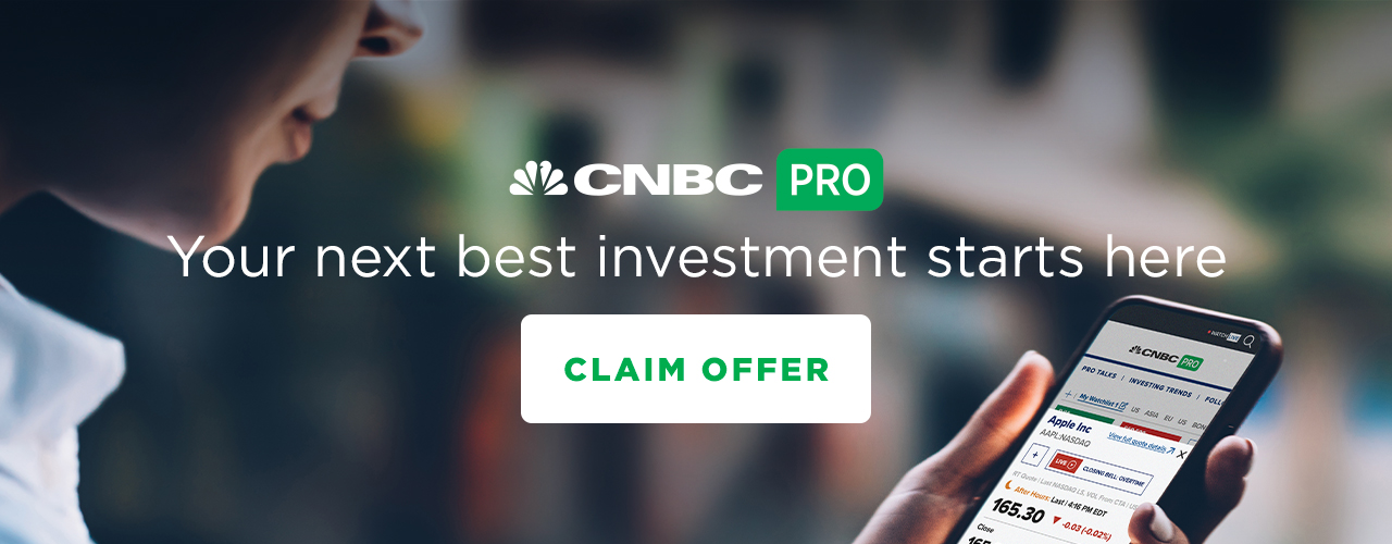 CNBC Pro - Become a Pro